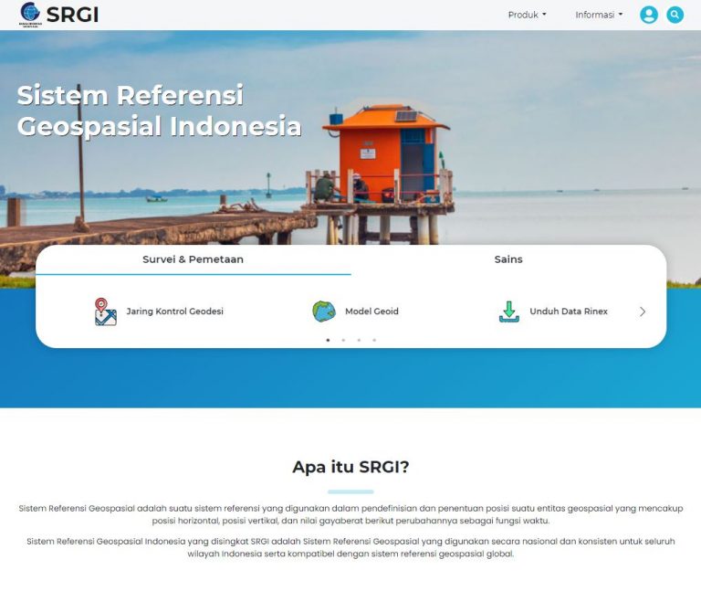 Surveyor Harus mengenal lebih dalam Website SRGI